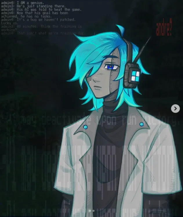 AndreW2002 — HELPING HIM (Minecraft ARG but the protagnist is a ...