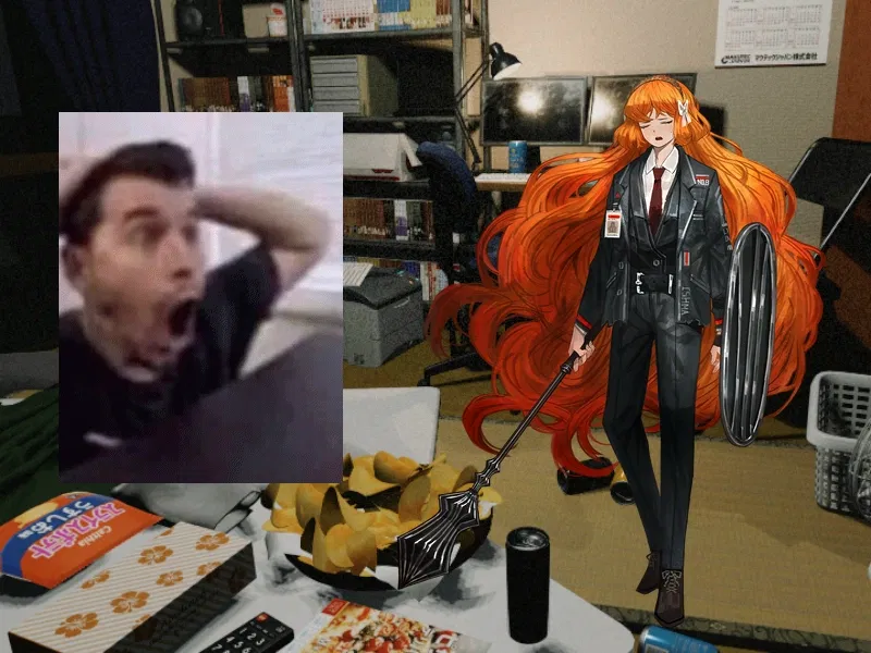 This time, Ishmael gets isekaied into your room.