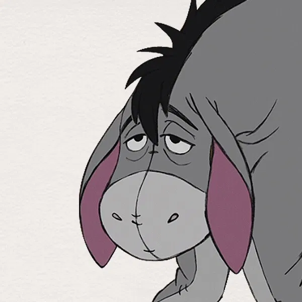 Depressed Donkey - Eeyore