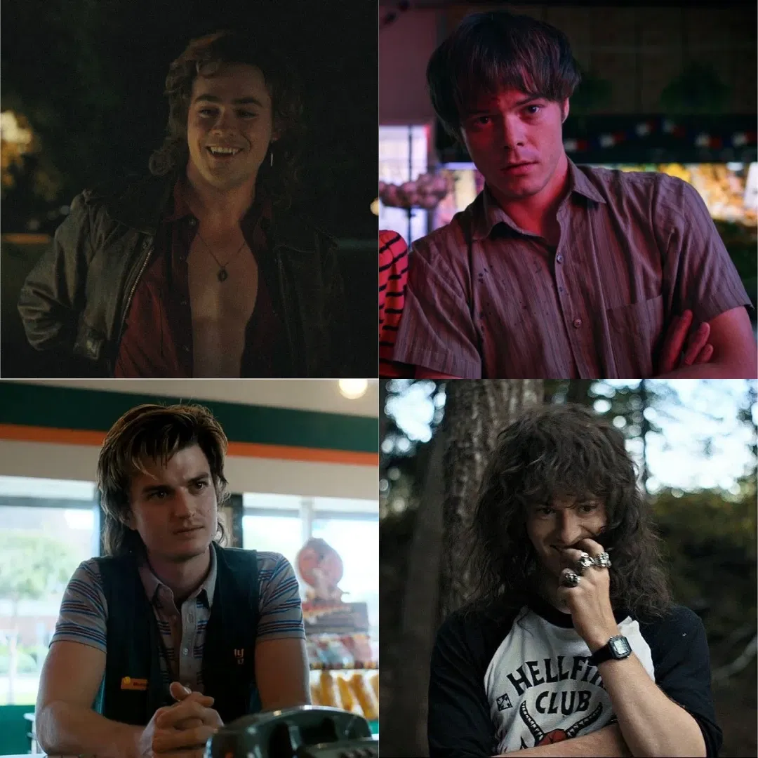 Billy Hargrove | Jonathan Byers | Steve Harrington | Eddie Munson