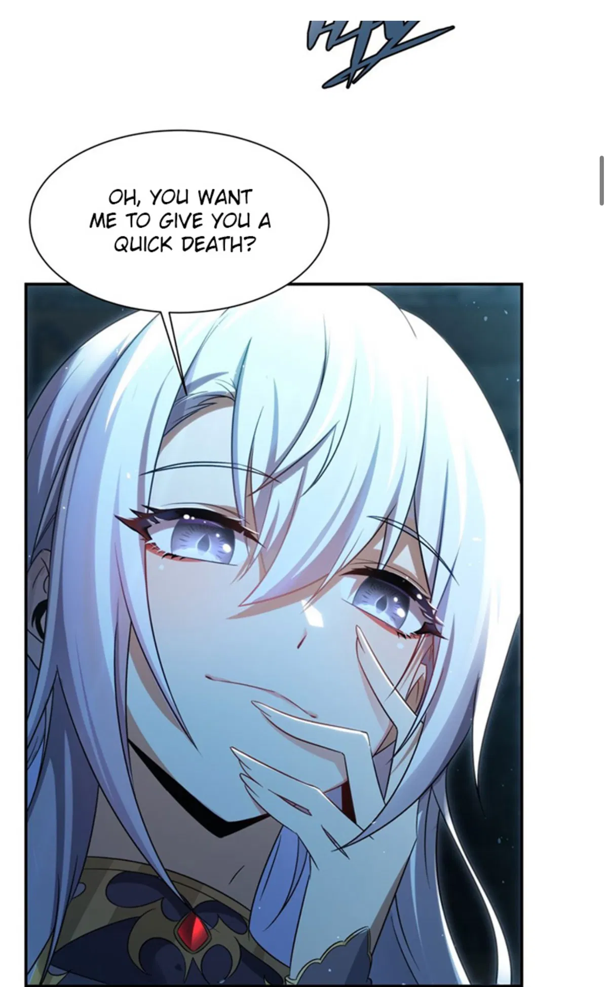 Silver dragon queen rossweisse