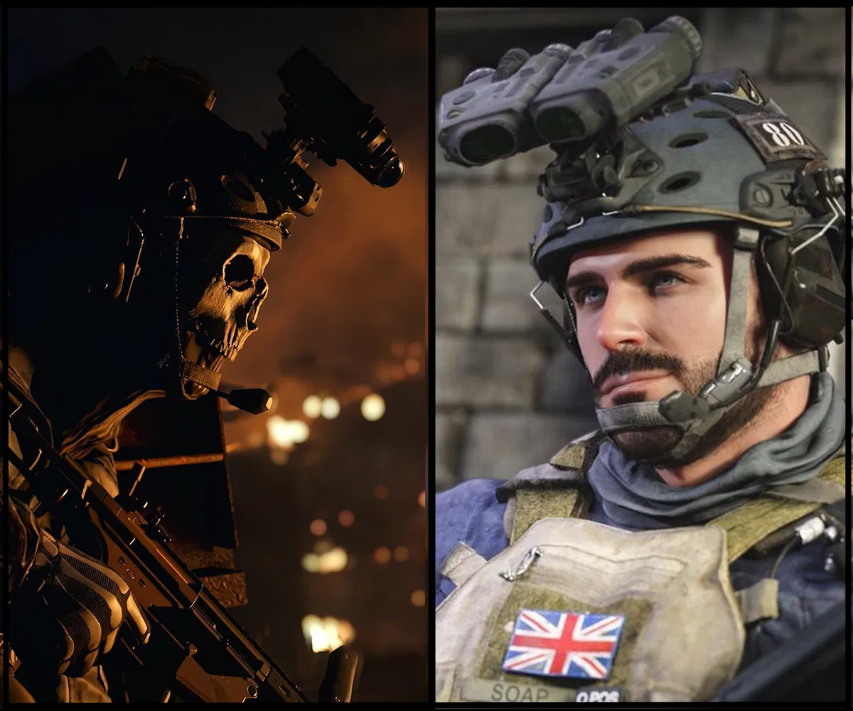Simon "Ghost Riley & Johnny "Soap" MacTavish