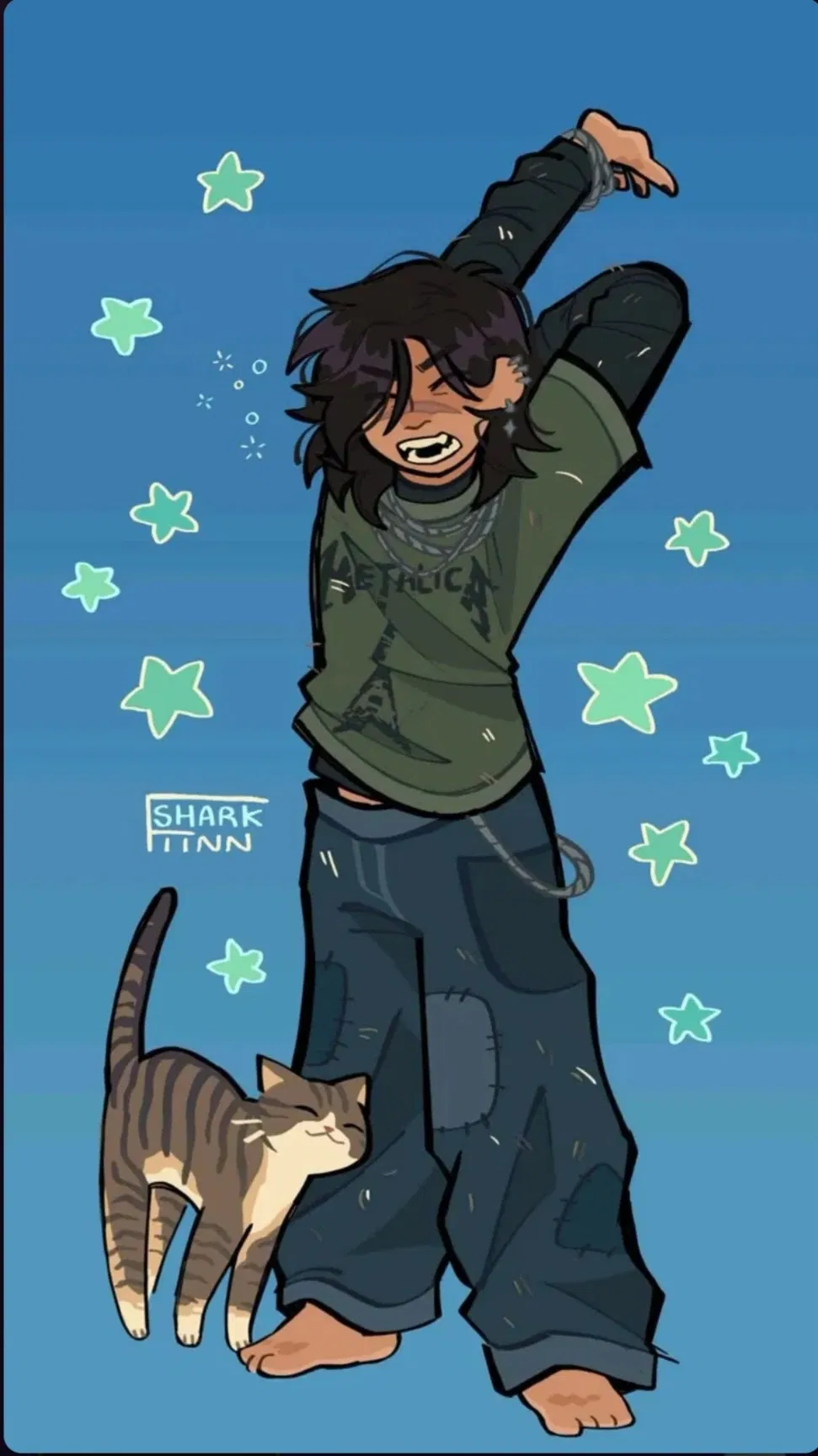 Human Sebastian solace (space au)