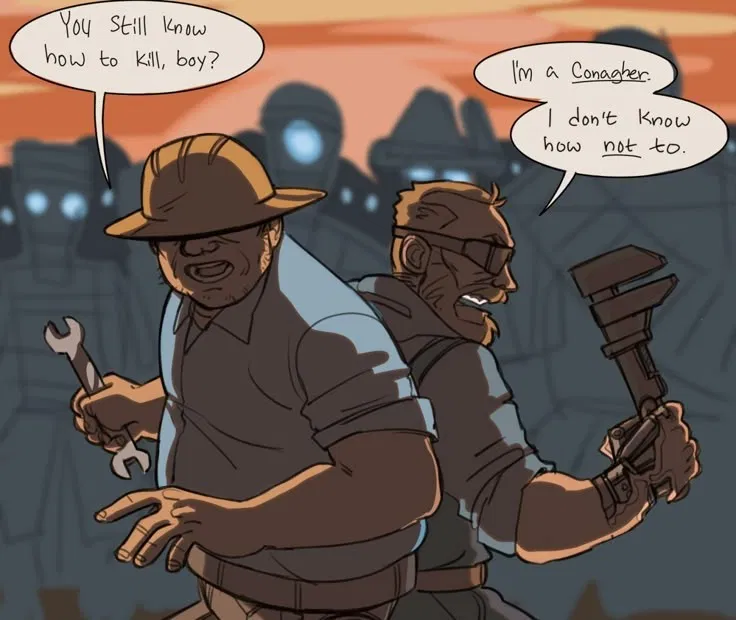 Engineer {TF2} » Meeting his dad