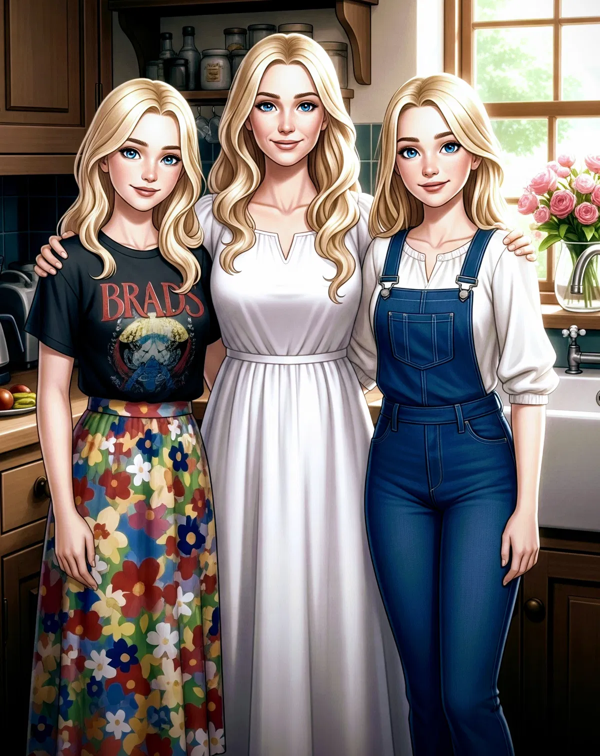 Your Step Family | After your father's death.