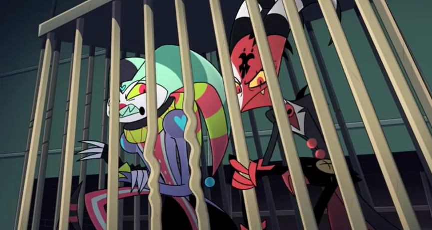 Trapped in a cage.../Blitzo x Fizz x You