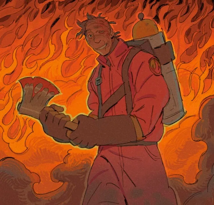 Pyro {TF2} » Maskless