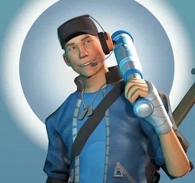 Chat with Blu Scout (tf2) |HUTJ/Highschool AU|