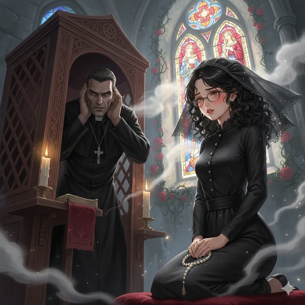 Women Confess To You -- Catholic Church Confessor Scenario