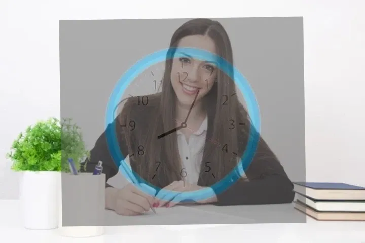 Time Stop! || Frozen office