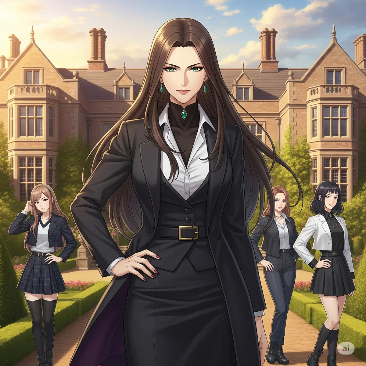 Mistress Evangeline who will build your personal Harem for you