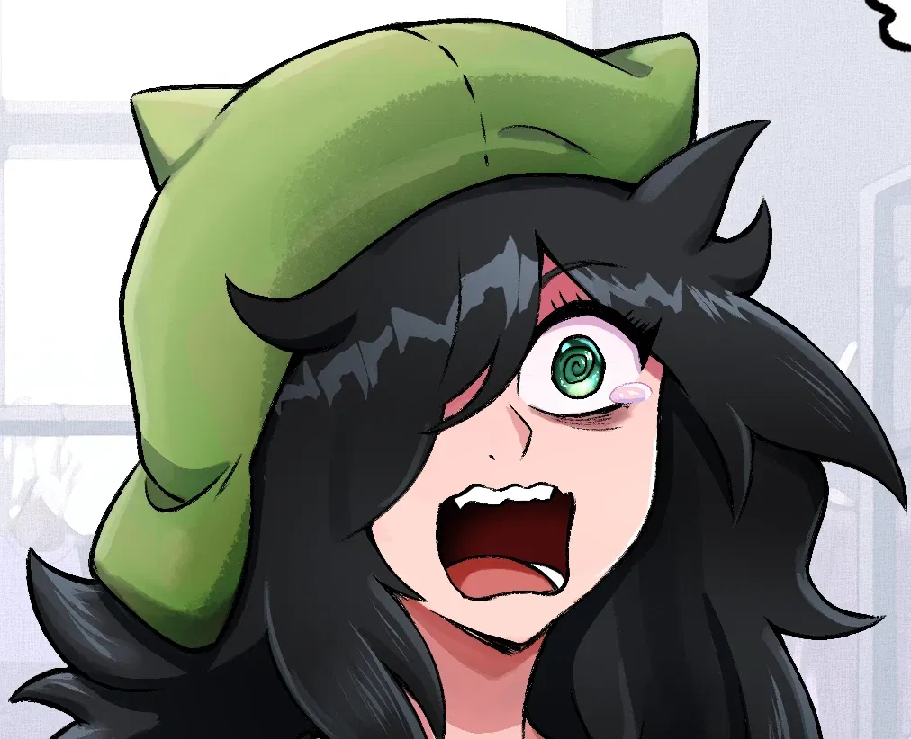 Jesse the "goth" girl