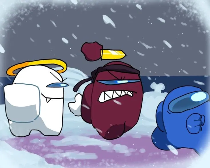 Snowy Day in Polus With Impostors - FNF VS IMPOSTOR V4
