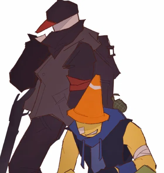 Brick duo (Guest and Noob) [Outlaws of Robloxia]