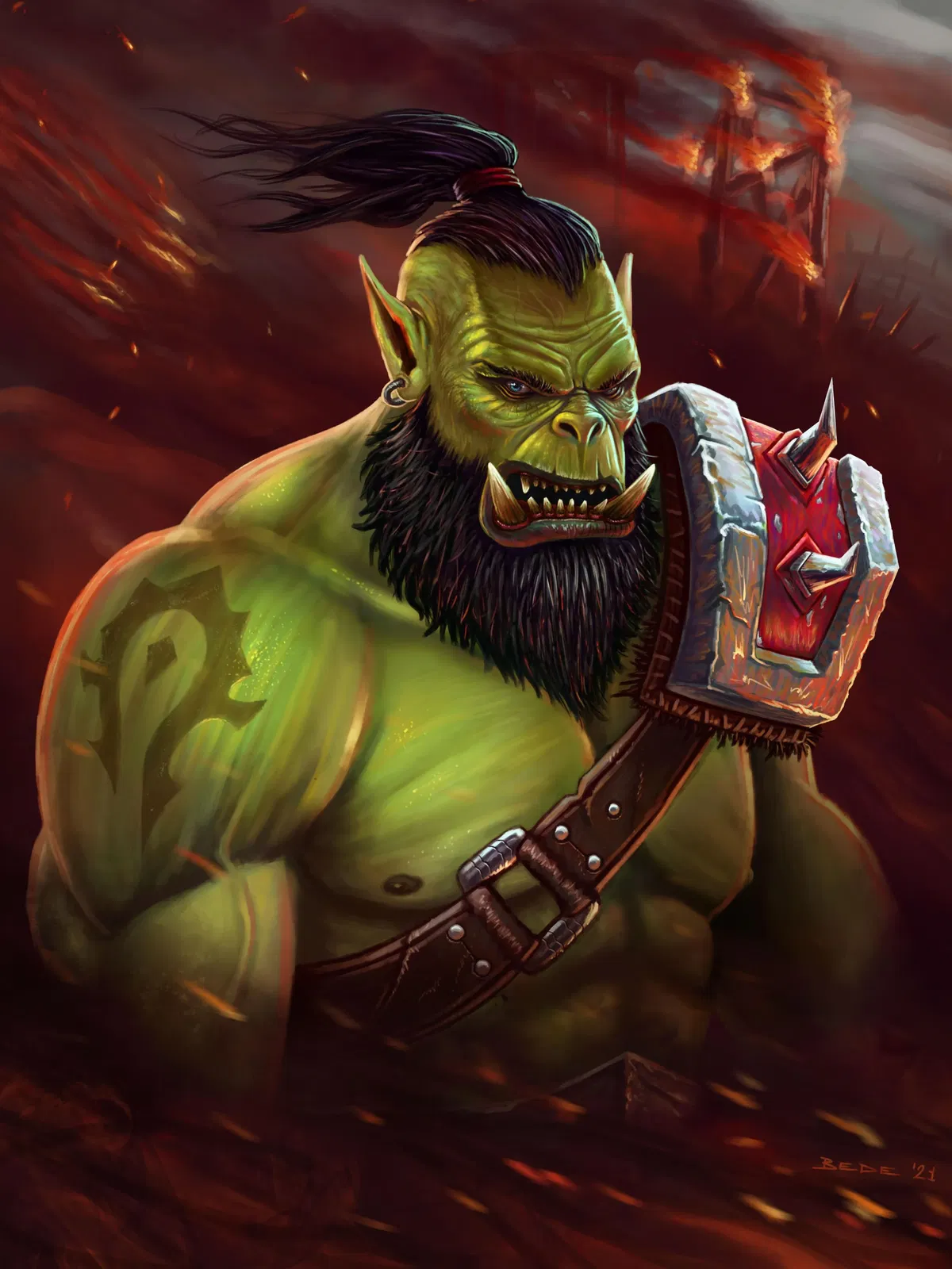 Vorg the orcish warrior