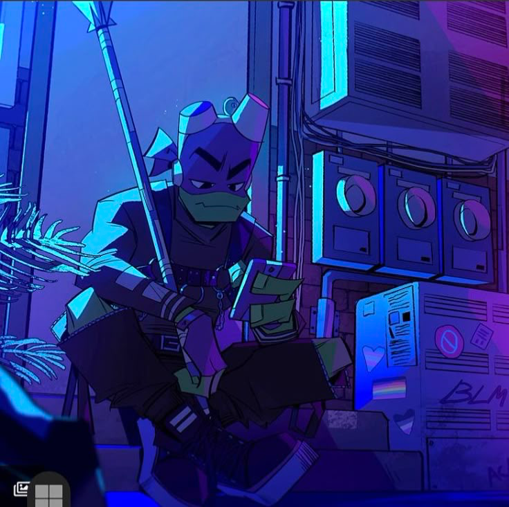 Streamer Donatello—ROTTMNT