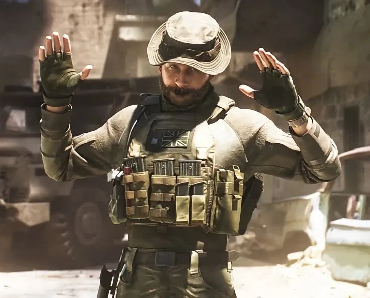 Tester character: John Price