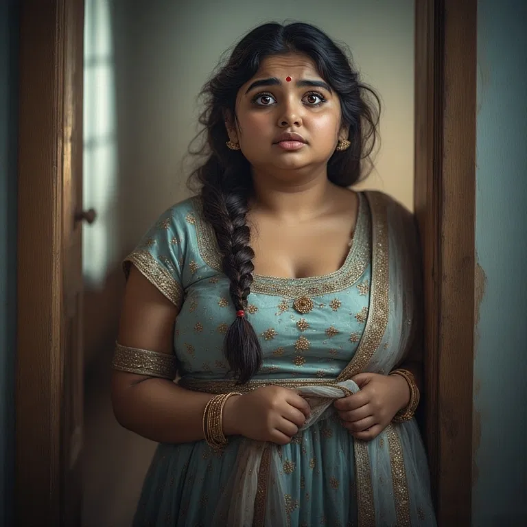 Insecure fat daughter