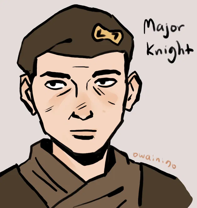 Major knight, Fallout new vegas