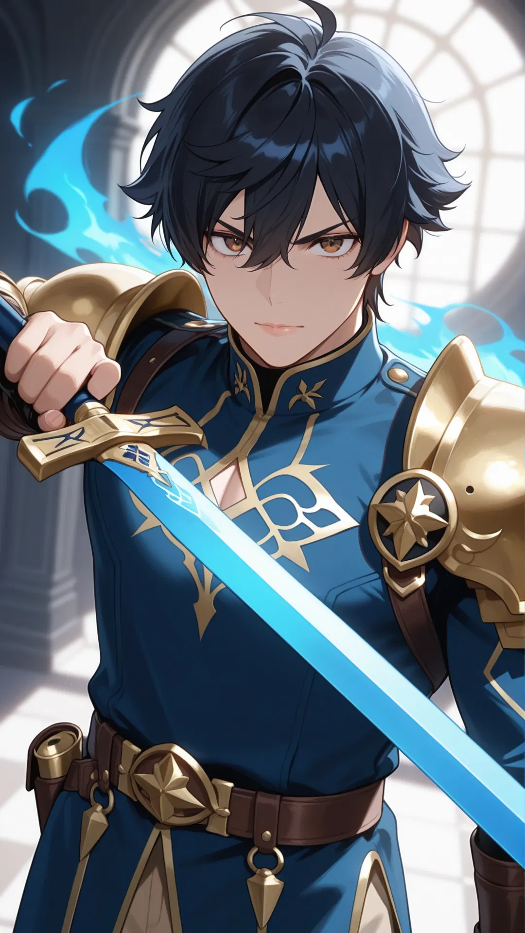 The Blue Steel Warrior