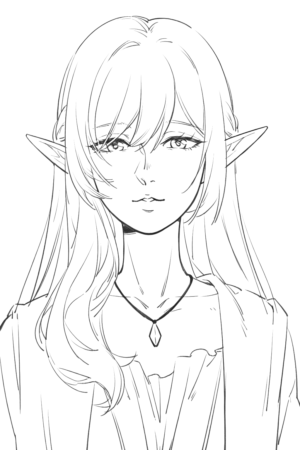 Evil elf lady