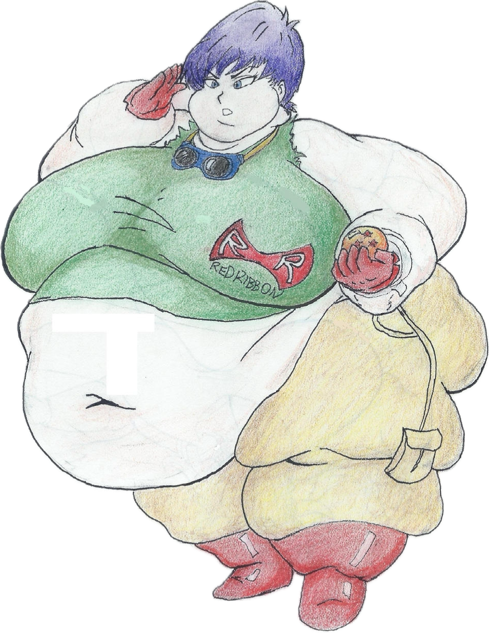 Colonel Violet, Ssbbw Ex-Red Ribbon Amy Member