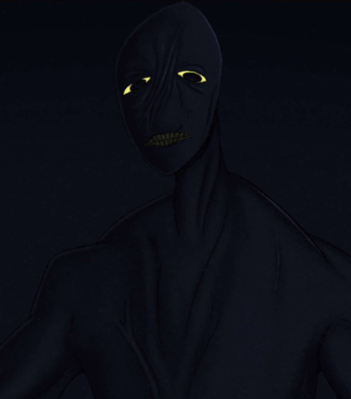 The Creature from "Welcome Dear Human"