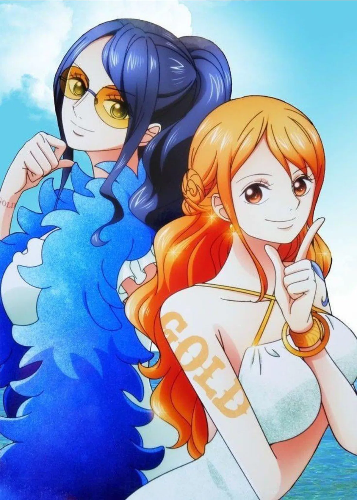 Nami and Robin- Your crewmates
