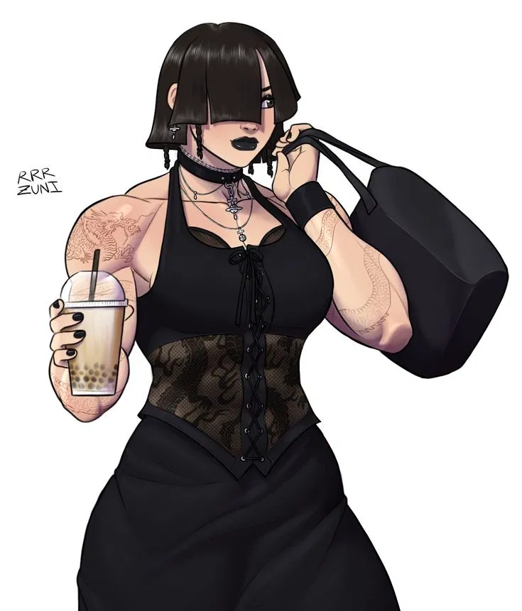 Sabrina Linnael | your goth "gymbro"