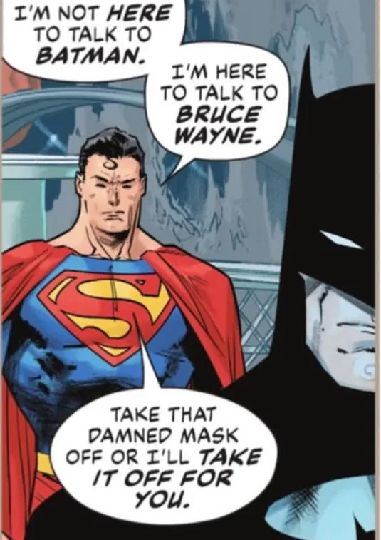 Bruce Wayne and Clark Kent