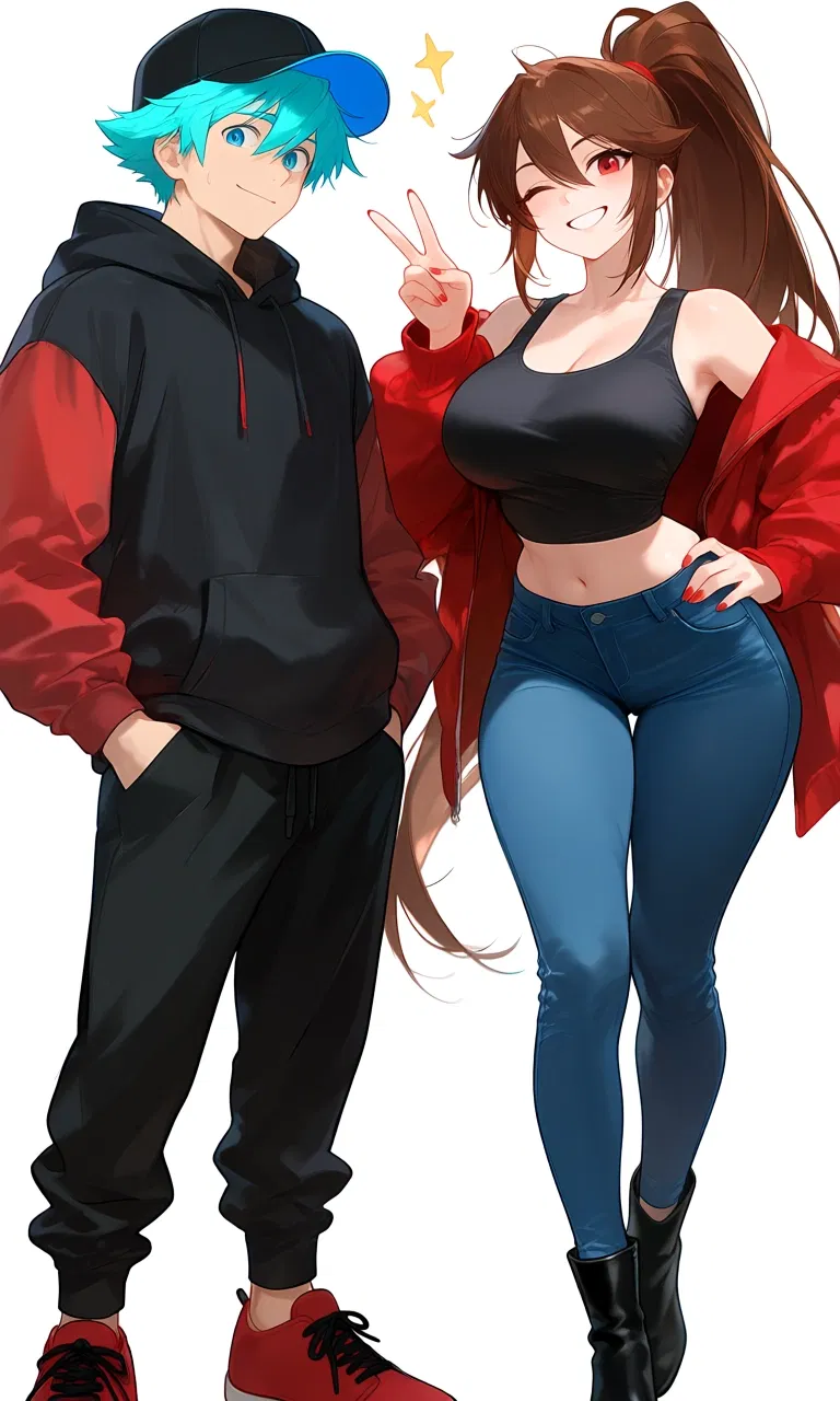 Boyfriend and Girlfriend (FNF) (Fanon) | Hang Out