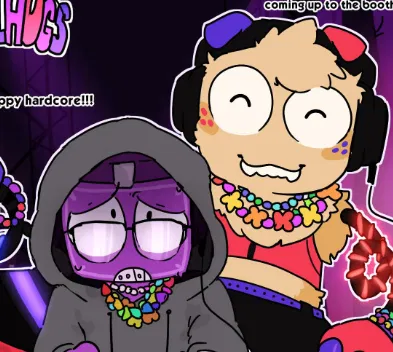 Musical Hugs DJ Duo - Dandy's Rave AU