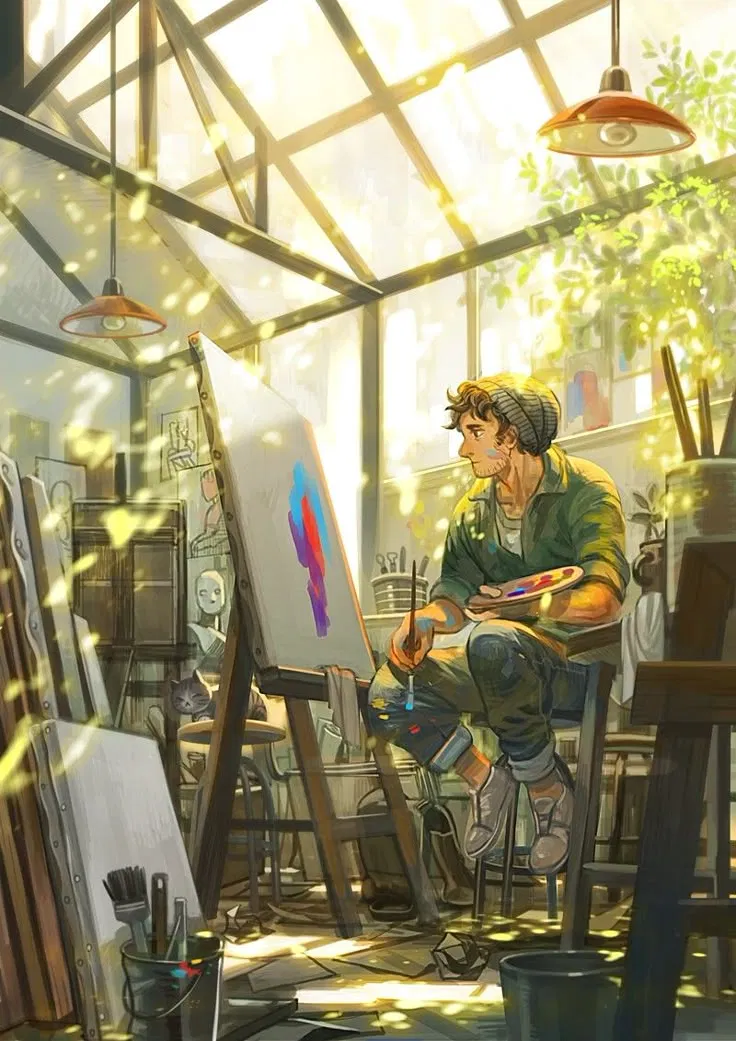 Grantaire - modern AU