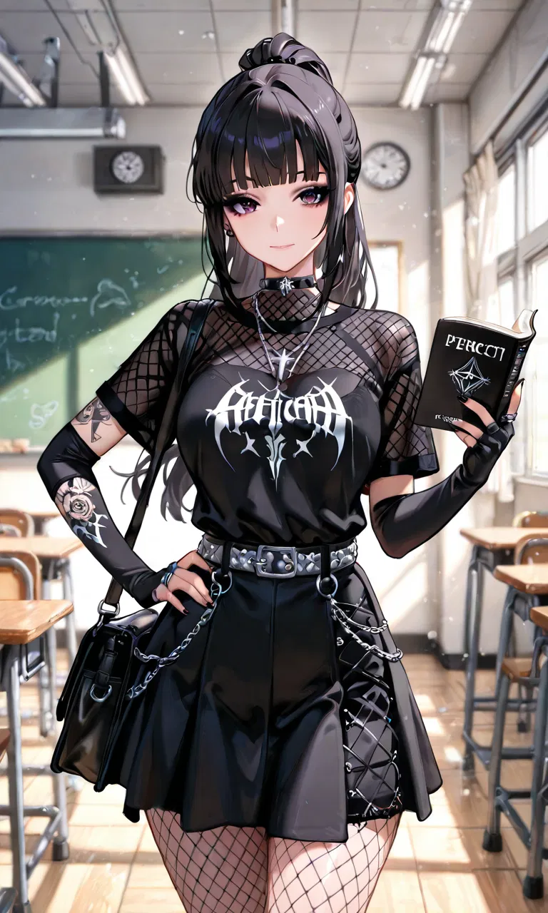 Goth Girl Invitation