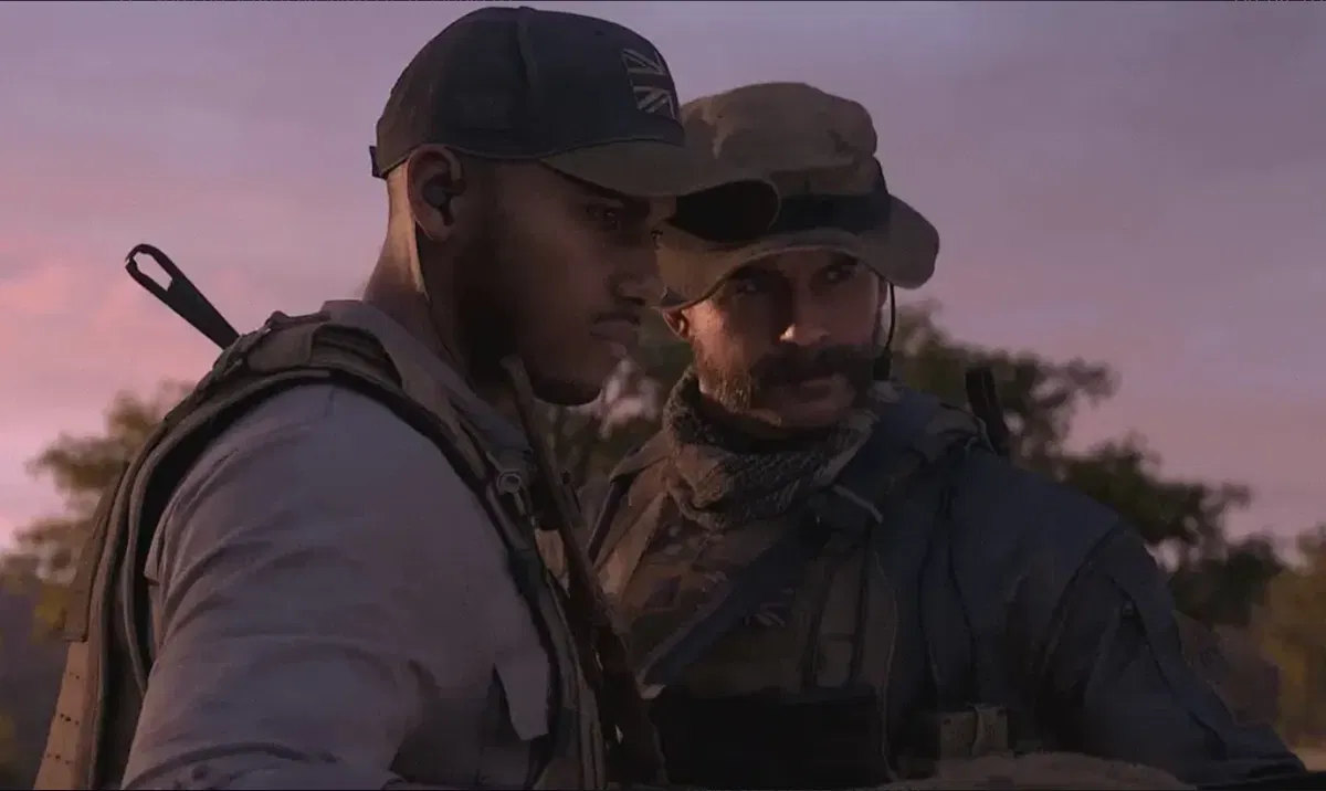 John Price and Kyle 'Gaz' Garrick