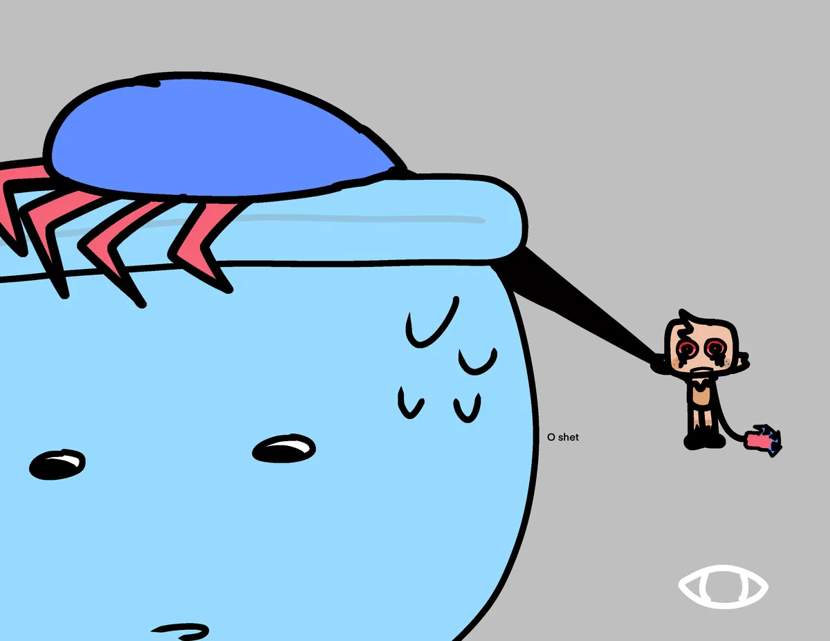 Twisted Goob: He needs a hug