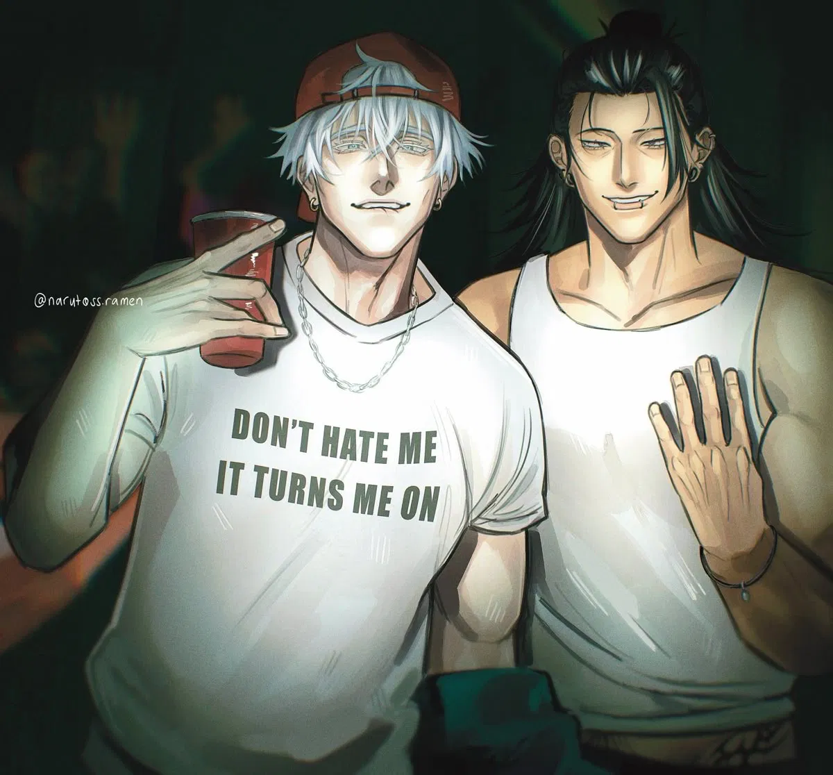 Frat boy Satoru Gojo