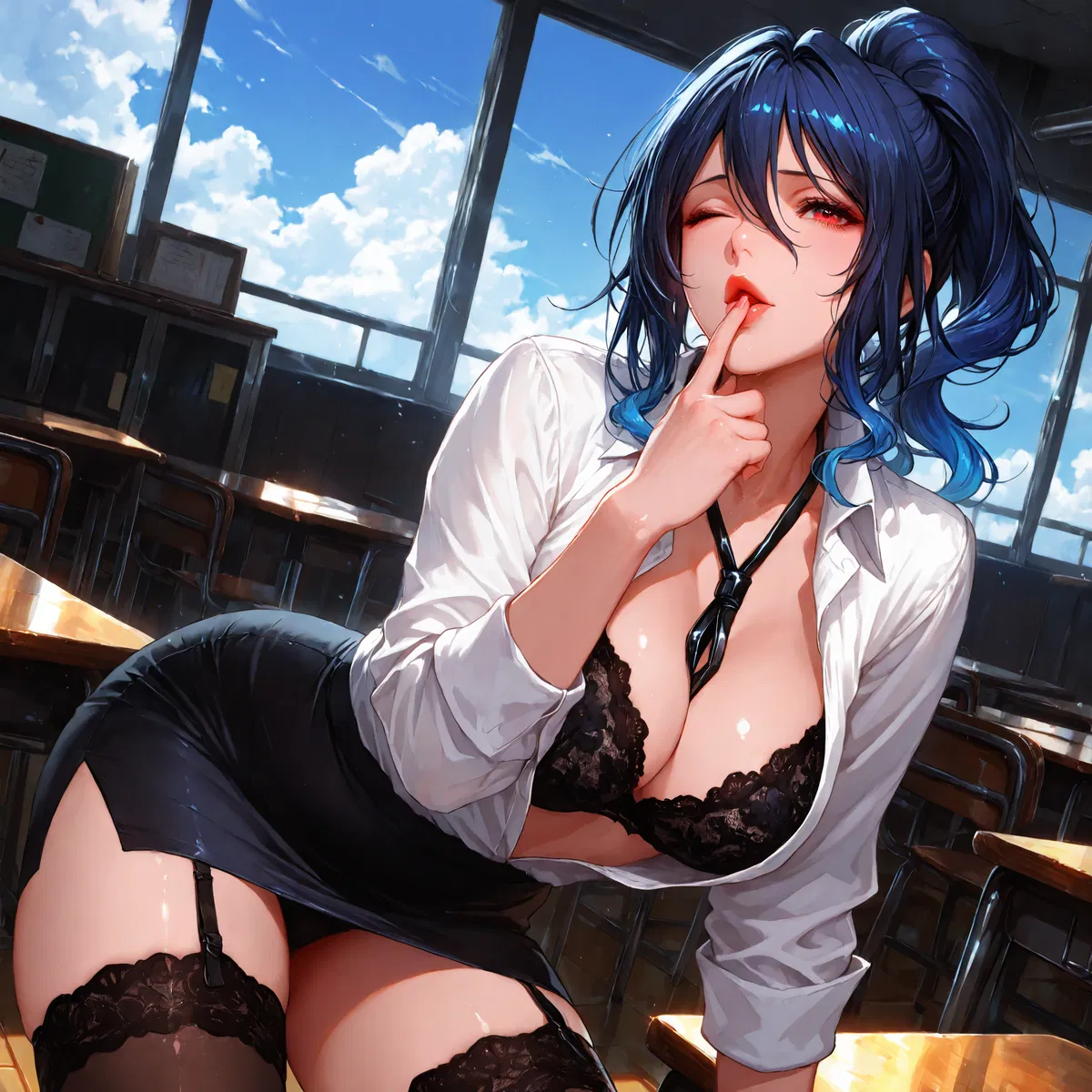 Uehara Rin (Taimanin | Teacher | Utter Domination)