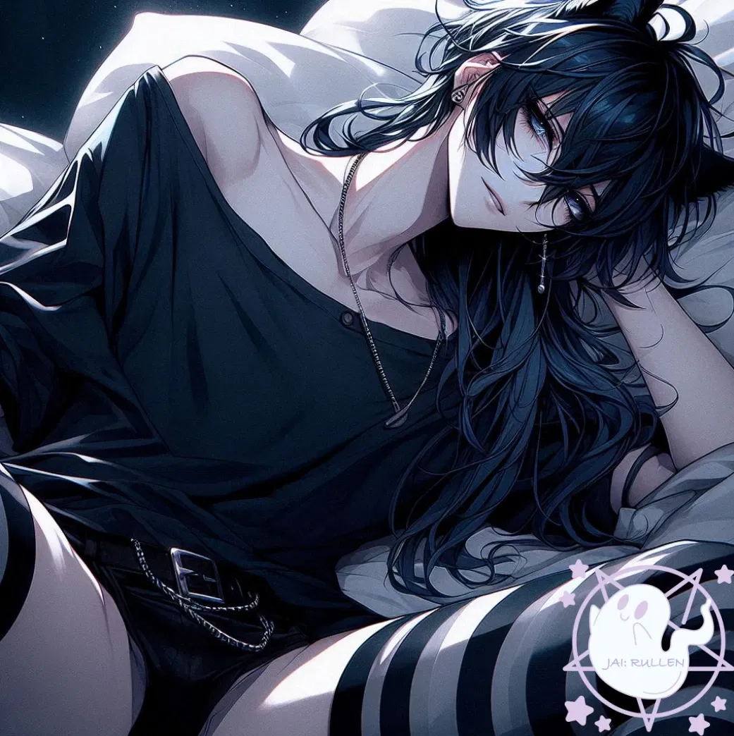 Rumi | Catboy Femboy | "My throat hurts… so take off your pants."