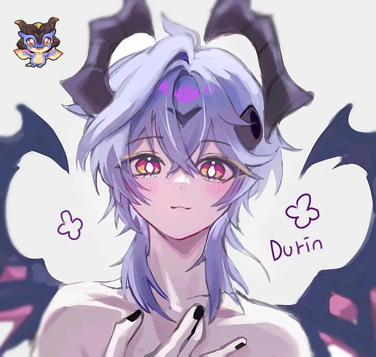 Mini Durin | You saw him take a human form in Albedo's lab