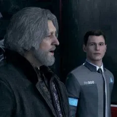 Connor - RK800 and Hank Anderson