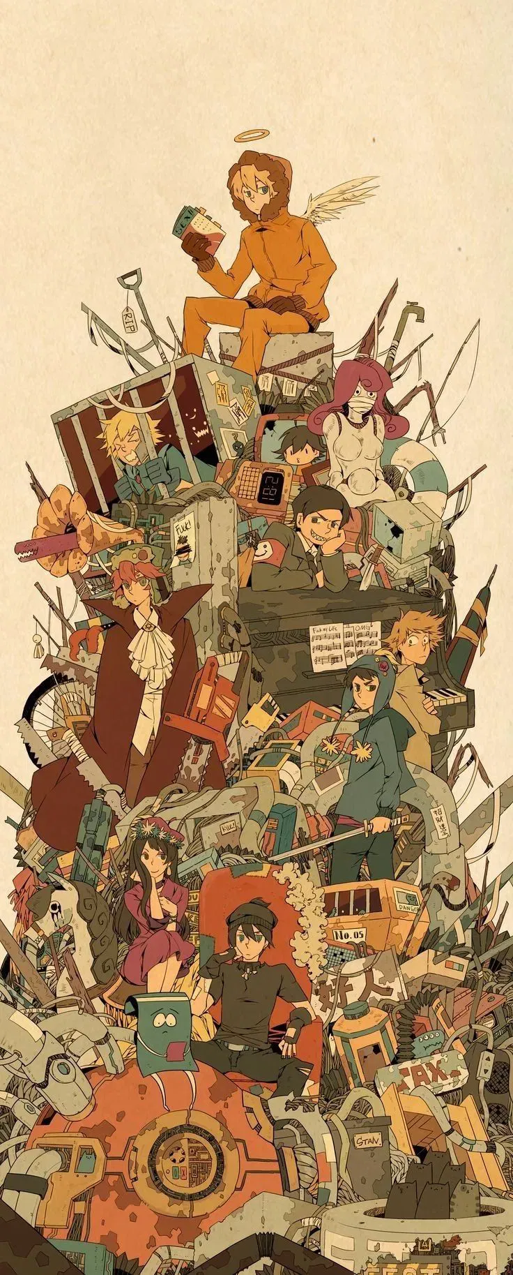 Main four - South Park