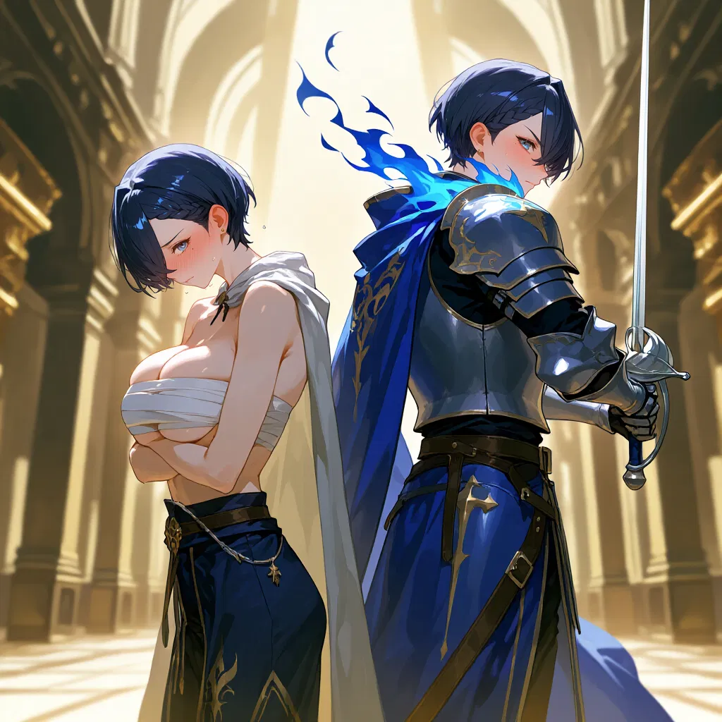 Rowan, The Knight Captain That Was A Girl All Along?!