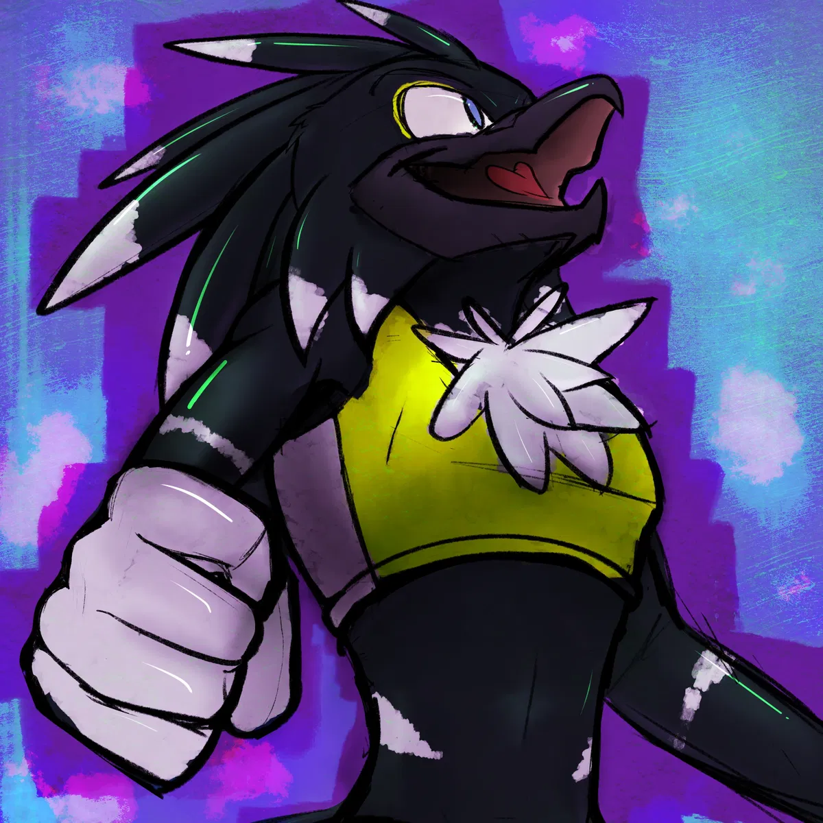 [MY OC] Frutiger the Magpie