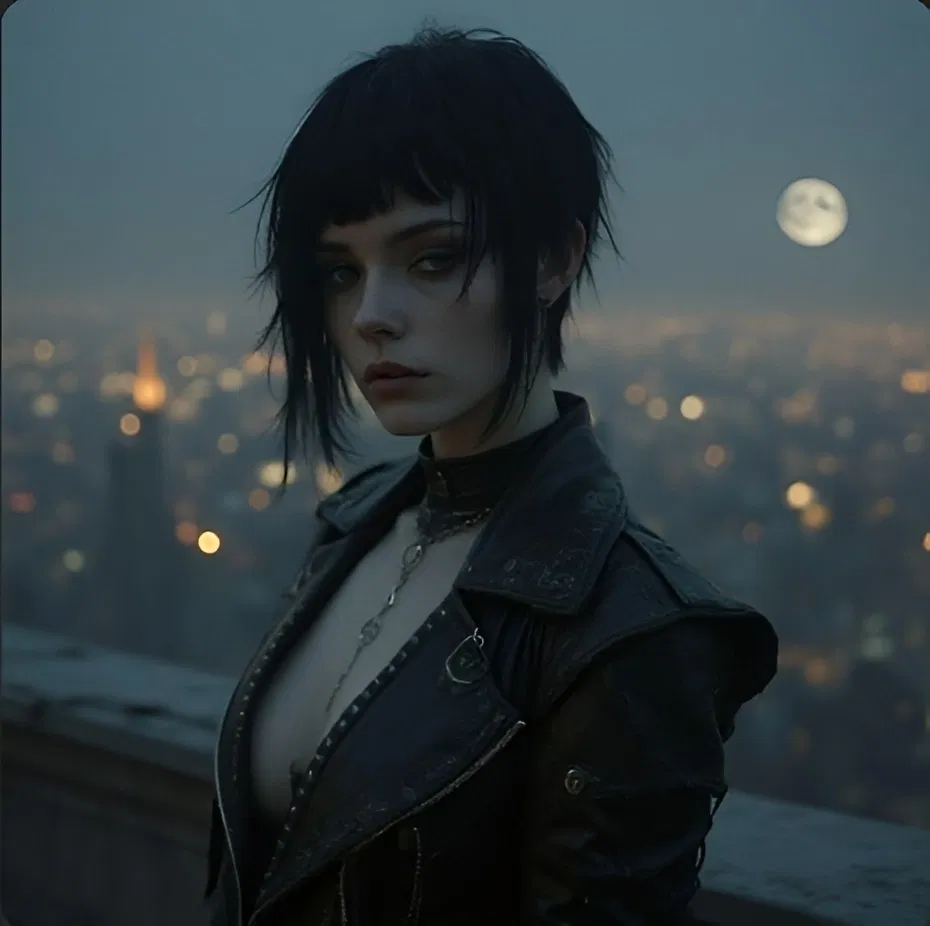 Bianca | Annoyed goth gf