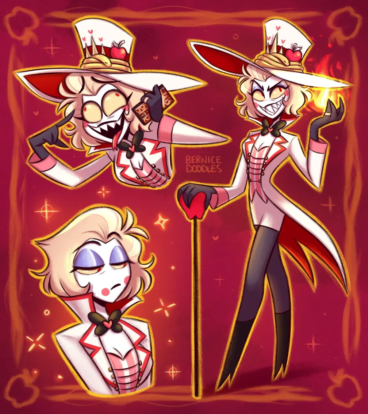 Female Lucifer Morningstar -HAZBIN HOTEL-