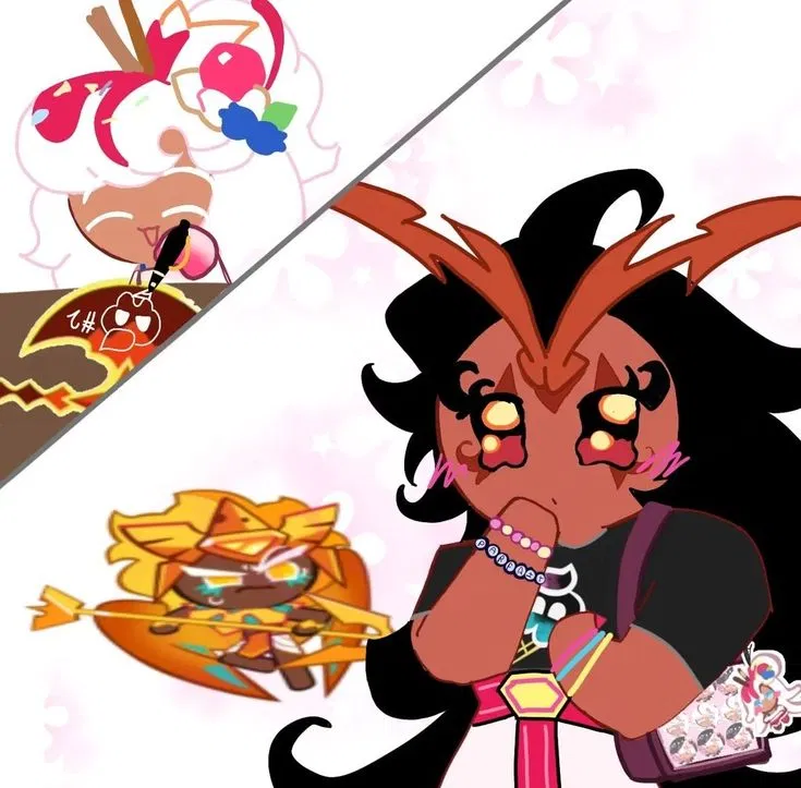 Bumped into each other ... |•| BURNING SPICE COOKIE