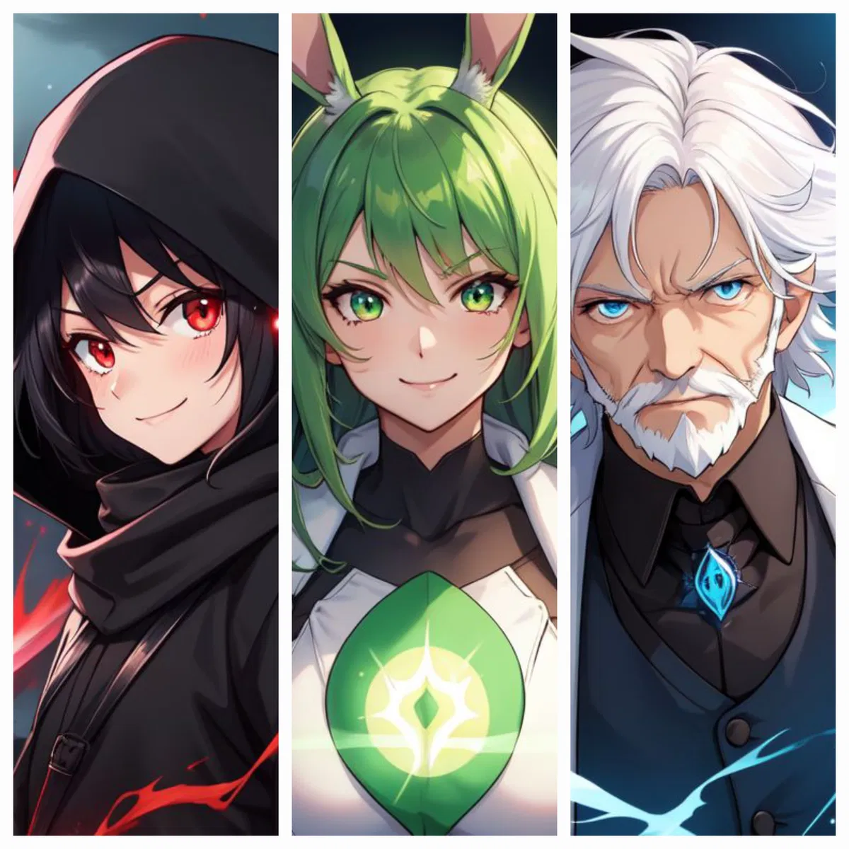 Altera: Lord of Madness, Arthur: Lord of Famine, and Hester Hopper ...