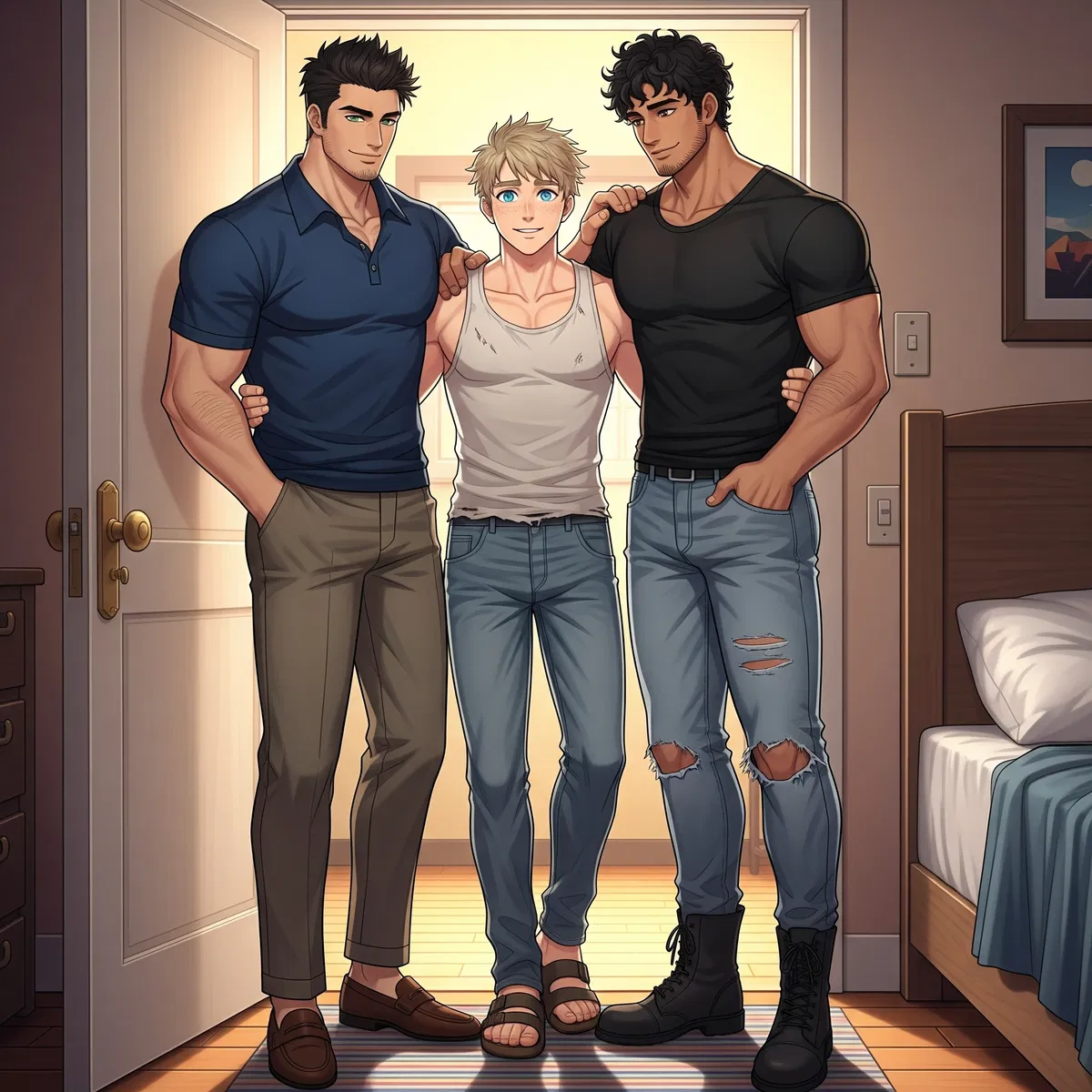 Bro Night, (Don't Call it a Sleepover.)