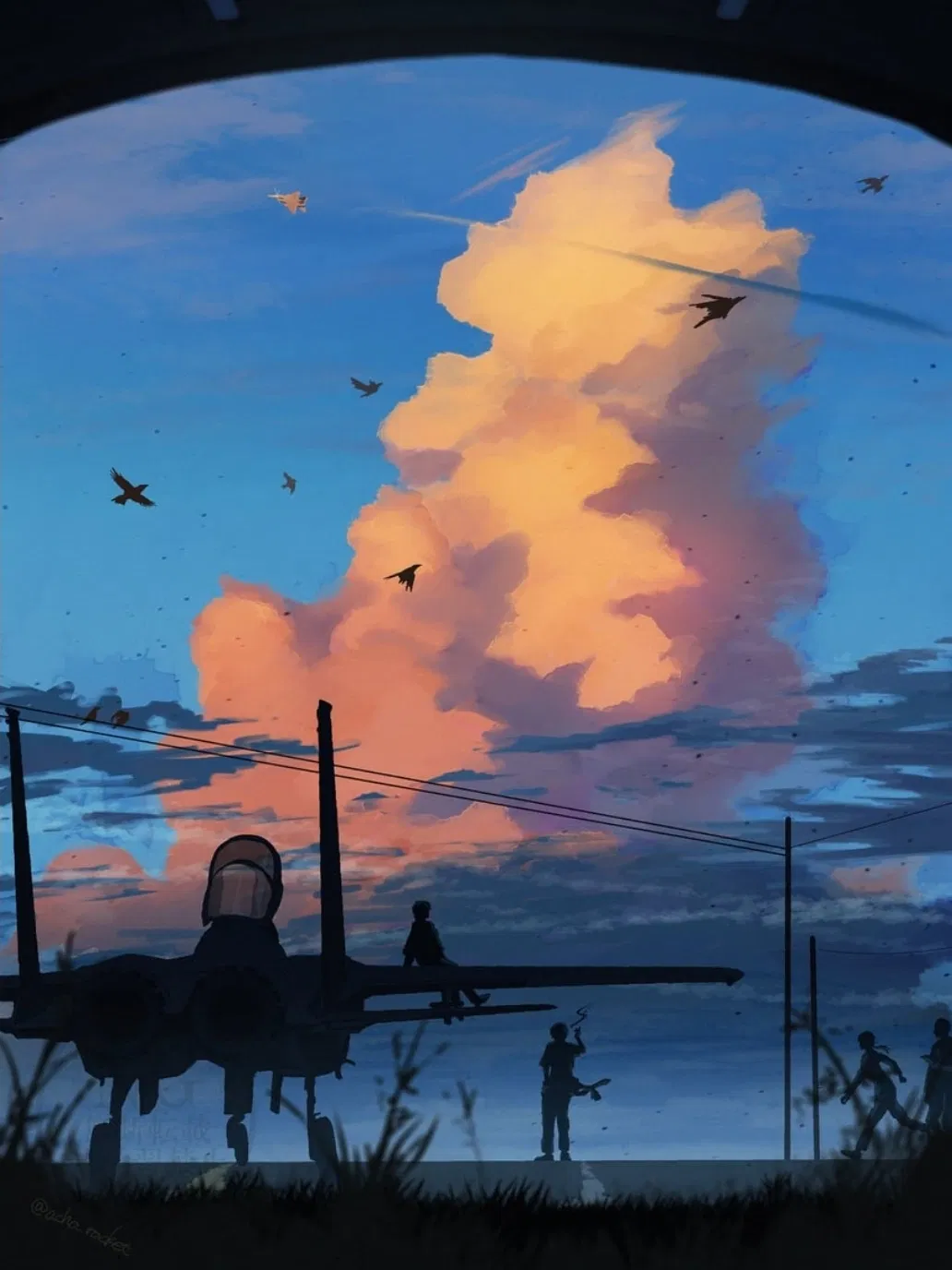 where you was, when they dying, Trigger? (Post Ace combat 7)